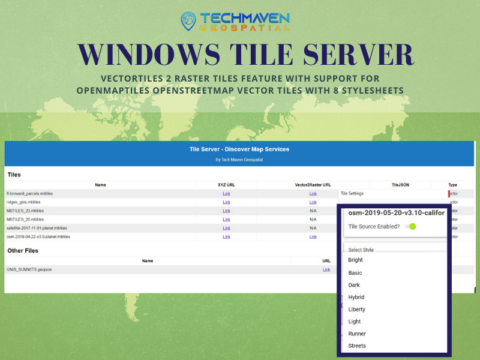 Windows Tile Server | Social Media for Tech Maven Geospatial